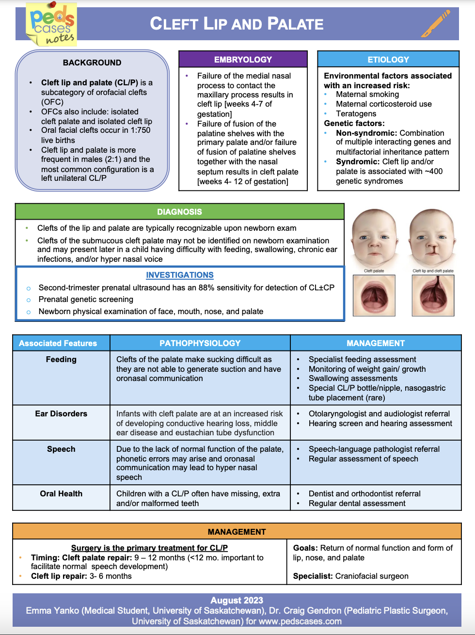 Cleft Lip And Palate PedsCases Cleft Lip And Palate PedsCases